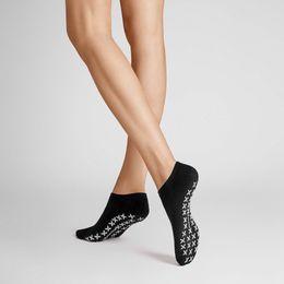 Hudson Damen Sneakersocken "Sneaker Homepads", Gr. 39, lila, Obermaterial: 85% Baumwolle CO. 13% Polyamid PA. 2% Elasthan EL., Socken