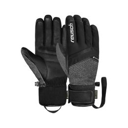 Reusch Damen Skihandschuhe "Booster GORE-TEX", schwarz, Gr. 9,5, unifarben, 70% Polyester, 27% Lederimitat, 3% Elasthan, Handschuhe, mit
