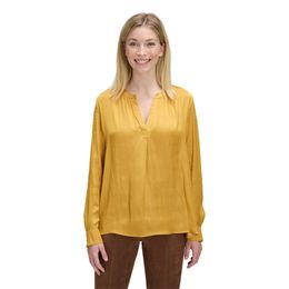Betty Barclay Damen Satinbluse "Damen langarm", gold, Gr. 36, Obermaterial: 100% Polyester, Blusen