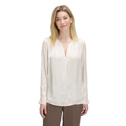 Betty Barclay Damen Satinbluse "Damen langarm", beige, Gr. 46, Obermaterial: 100% Polyester, Blusen