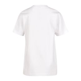 MisterTee M&auml;dchen T-Shirt "MisterTee Kids Kids Butterfly Floating Tee", wei&szlig;, Gr. 110, bedruckt, 100% Baumwolle, Shirts