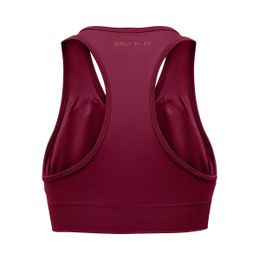 Only Play Damen Sport-BH "ONPDAISY SEAM SPORTS BRA - NOOS"rhododendron, Gr. M, unifarben, Jersey, Obermaterial: 92% Polyamid, 8% Elasthan, BHs,