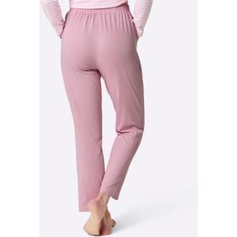 w&auml;schepur W&Auml;SCHEPUR Damen Pyjamahose, Gr. 36, rosa, 100% Baumwolle, unifarben, Hosen