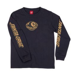 Santa Cruz Jungen Langarmshirt "YOUTH WINKOWSKI EIGHTH PLANET", schwarz, Gr. 6, Obermaterial: 100% Baumwolle, Shirts