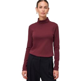 Zero Damen Kurzarmshirt "Damen mit langen Ärmeln"mystic berry, Gr. 44, unifarben, Jersey, Obermaterial: 95% Baumwolle, 5% Elasthan, Shirts,