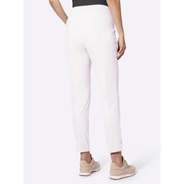 Heine Damen Sweathose, wei&szlig;, Gr. 42, unifarben, 80% Polyamid, 20% Elasthan, Hosen