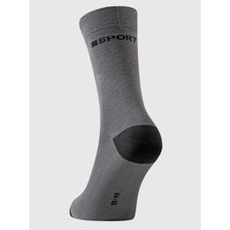 w&auml;schepur W&Auml;SCHEPUR Damen Socken, Gr. 4, grau, 80% Baumwolle, 18% Polyamid, 2% Elasthan, Socken