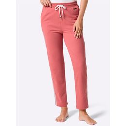 feel good Damen Jerseyhose, Gr. 18, rosa, 50% Baumwolle, 50% Polyester, unifarben, Hosen