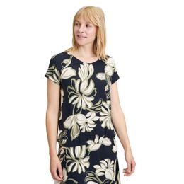 Betty Barclay Damen Kurzarmshirt "Damen mit Gummizug", bunt, Basic, Gr. 48, Jersey, Obermaterial: 95% Viskose, 5% Elasthan, Shirts