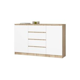 H&ouml;ffner Highboard 160 cm breit Kilian &brvbar; mehrfarbig &brvbar; Ma&szlig;e (cm): B: 160 H: 99 &raquo; H&ouml;ffner
