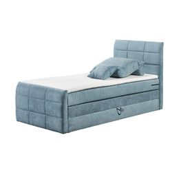 U.N.O uno Boxspringbett mit Bettkasten Kosmo &brvbar; blau &brvbar; Ma&szlig;e (cm): B: 123 H: 113 &raquo; H&ouml;ffner