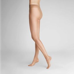 Hudson Damen Feinstrumpfhose "Strumpfhose Light 8", Gr. 36, beige, Obermaterial: 64% Polyamid PA. 36% Polyurethan PU., Strumpfhosen