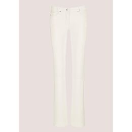 Madeleine Mode MADELEINE Damen Regular-fit-Jeans "Denimhose Schmale Jeans im Five-Pocket-Style", wei&szlig;, Gr. 38, Obermaterial: 95% Baumwolle CO. 5% Elasthan EL., Jeans