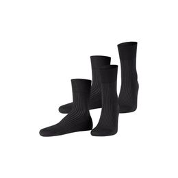 JOOP! JOOP Damen Socken "for your daily glam", Gr. 39, schwarz, Baumwollmischung, unifarben, Socken, mit elastischem Bund