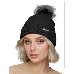 Neverless Beanie 'Finnja' female Black size Onesize