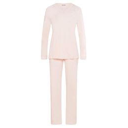 Hanro Pyjama 'Mots' Damen Gr&ouml;&szlig;e S rosa Winterkleid