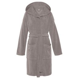Vivance Short Bathrobe 'Dreams' female Grey size S/32