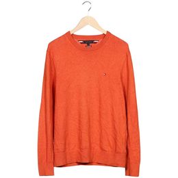 Tommy Hilfiger Pullover Herren Gr&ouml;&szlig;e L Second Hand orange