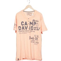 CAMP DAVID T-Shirt Herren Gr&ouml;&szlig;e XXL Second Hand orange