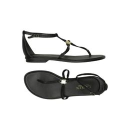 Lauren by Ralph Lauren Lauren Ralph Lauren Sandalen Damen Gr&ouml;&szlig;e 39.5 Second Hand schwarz