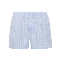 Hanro Boxershorts 'Fancy Woven' Herren Gr&ouml;&szlig;e S blau
