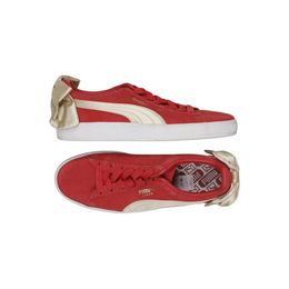 Puma Sneaker Damen Gr&ouml;&szlig;e 39 Second Hand rot