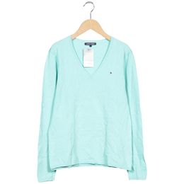 Tommy Hilfiger Pullover Damen Gr&ouml;&szlig;e M Second Hand t&uuml;rkis