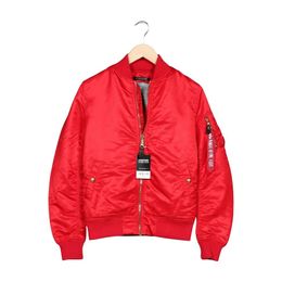 Alpha Industries Jacke Damen Gr&ouml;&szlig;e M Second Hand rot