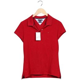 Tommy Hilfiger Poloshirt Damen Gr&ouml;&szlig;e XL Second Hand rot