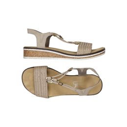 Rieker Sandalen Damen Gr&ouml;&szlig;e 40 Second Hand beige