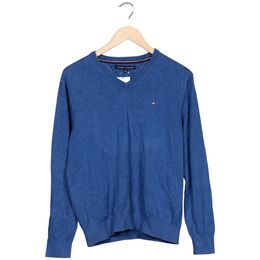 Tommy Hilfiger Pullover Herren Gr&ouml;&szlig;e M Second Hand blau