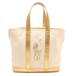 Polo Ralph Lauren Shopper Damen Gr&ouml;&szlig;e One Size Second Hand beige