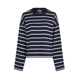 Tommy Hilfiger Shirt Damen Gr&ouml;&szlig;e XL navy / wei&szlig;
