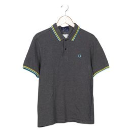 Fred Perry Poloshirt Herren Gr&ouml;&szlig;e M Second Hand grau