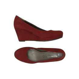 Tamaris Pumps Damen Gr&ouml;&szlig;e 39 Second Hand rot