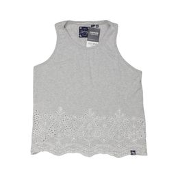 Superdry Top Damen Größe L Second Hand grau