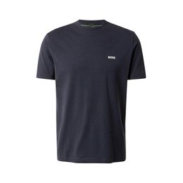BOSS T-Shirt Herren Größe XL marine / weiß