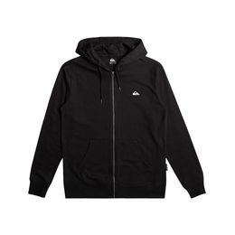 Quiksilver Zip-Up Hoodie male Black size XXL