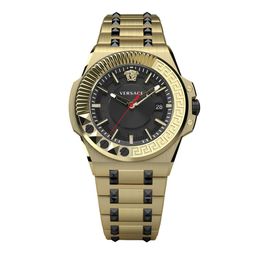 Versace Analog Watch 'Chain Reaction' male Gold size One Size