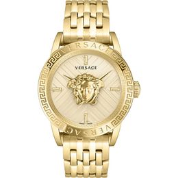 Versace Analog Watch male Gold size One Size