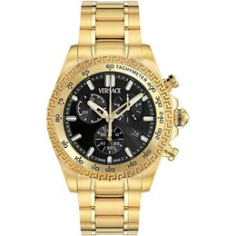 Versace Analog Watch male Gold size One Size