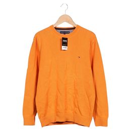 Tommy Hilfiger Pullover Herren Gr&ouml;&szlig;e L Second Hand orange