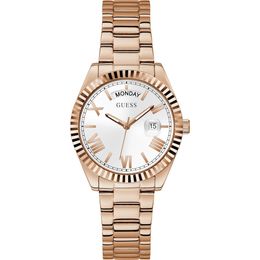 Guess Analoguhr 'Luna' Damen Gr&ouml;&szlig;e One Size gold