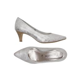 Tamaris Pumps Damen Gr&ouml;&szlig;e 36 Second Hand silber