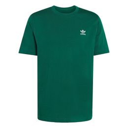 adidas originals T-Shirt 'Trefoil Essentials' Herren Gr&ouml;&szlig;e L smaragd / wei&szlig;