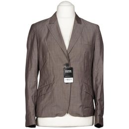 REN&Eacute; LEZARD Blazer Damen Gr&ouml;&szlig;e L Second Hand braun