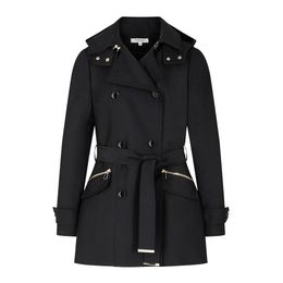 Morgan Between-Seasons Coat female Black size 38