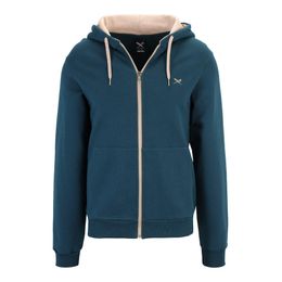 Iriedaily Zip-Up Hoodie 'Mini Flag 2' male Blue size XS