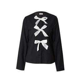 Modstr&ouml;m modstr&ouml;m Blazer 'Lavendel' Damen Gr&ouml;&szlig;e 38 schwarz / wei&szlig;