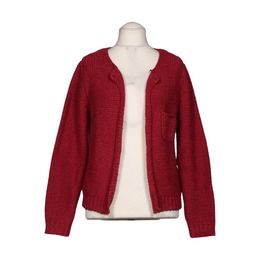 American Vintage Strickjacke Damen Gr&ouml;&szlig;e L Second Hand rot